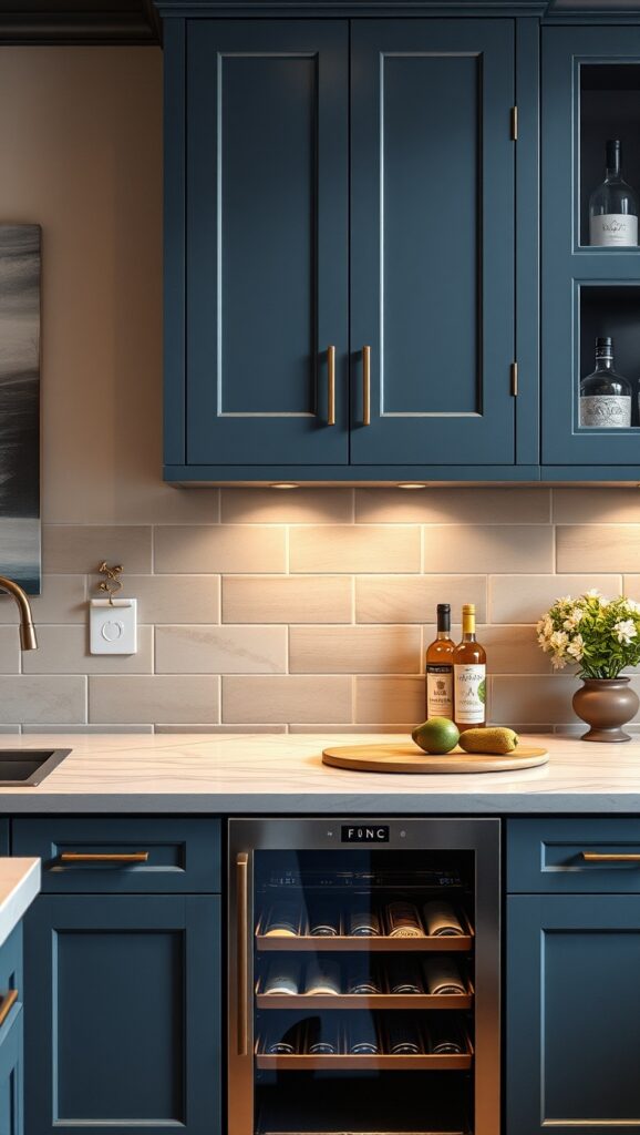 20 Fabulous Ideas for Kitchens with a Built-In Wine Cooler ...